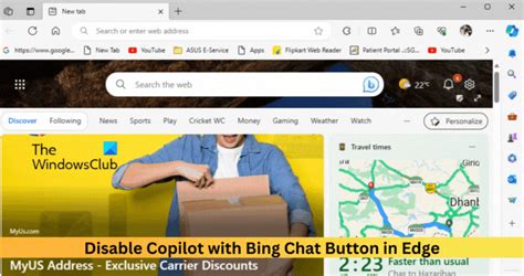 How To Disable Copilot With Bing Chat Button In Edge