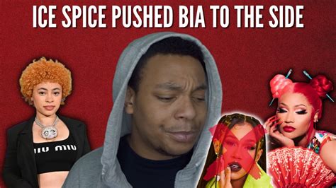 BIA SPOT TOOK BY ICE SPICE NOW SHE S BACK FAN GIRLING OVER CARDI B