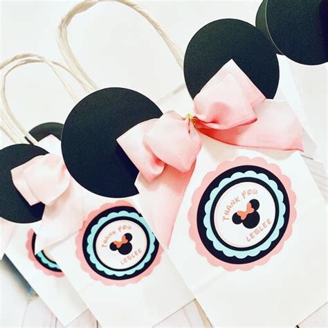 Minnie Mouse Birthday Party Chip Bags Wrapper Label Minnie Etsy UK