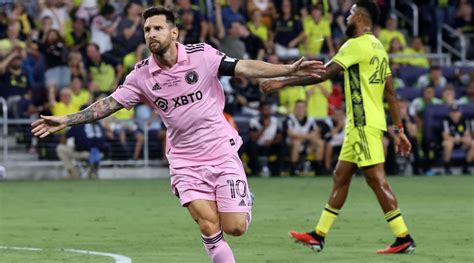 Watch Lionel Messi Scores A Sensational Goal In Leagues Cup Final