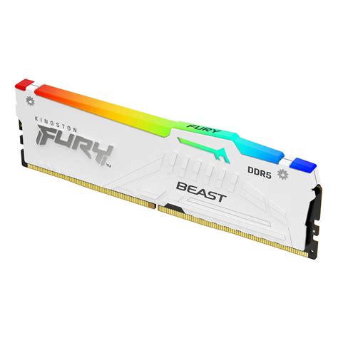Kingston Releases White Fury DDR5 Memory KitGuru