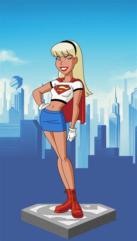 Superman The Animated Series Supergirlkara Kent Model Sheets By Bruce Timm And Roy Hakim