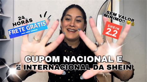 CUPOM NACIONAL E INTERNACIONAL DE FRETE GRÁTIS DA SHEIN SEM VALOR