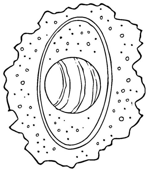 Coloriage Dessin de La Planète Uranus télécharger et imprimer gratuit