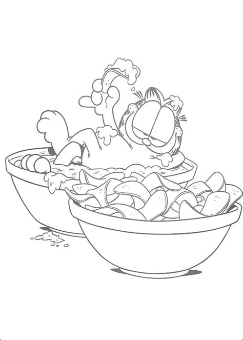 Garfield Je Chipsy Do Druku Mamydzieci Pl