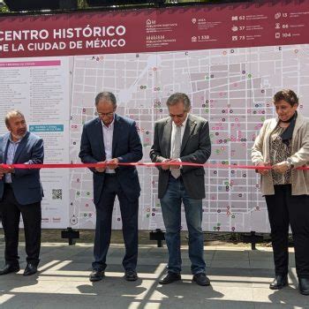 Inauguran mapa turístico del Centro Histórico de la CDMX Centro Urbano