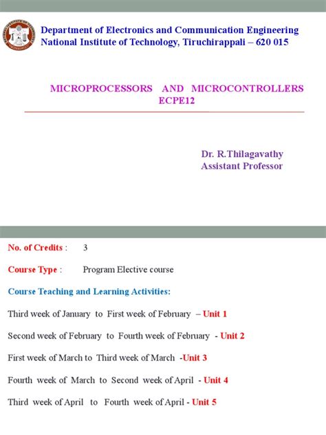 microprocessor and microcontroller course unit 1 part 1 2023 pdf microcontroller central