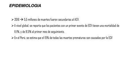 ACCIDENTE CEREBROVASCULAR Esquemas Y Mapas Conceptuales De