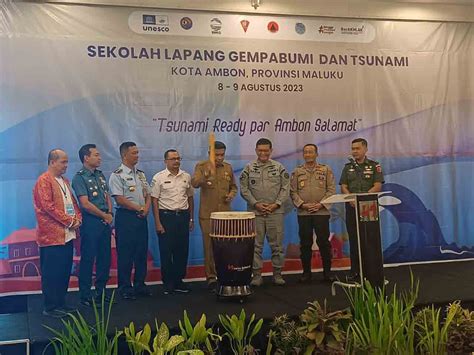 Buka Sekolah Lapang Gempa Bumi Tsunami Ini Harapan Penjabat Wali