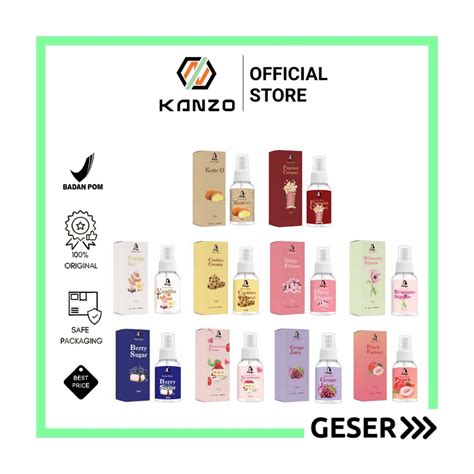 Jual Kanzo BPOM Body Mist Milofa 75ml Premium Parfum Body Mist