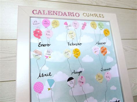 Aprende handmade Crea tu calendario de cumpleaños HANDBOX