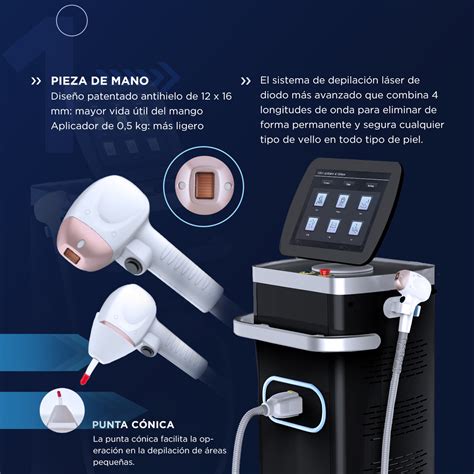 Máquina de Depilación Láser Diodo 600W ADSS Láser
