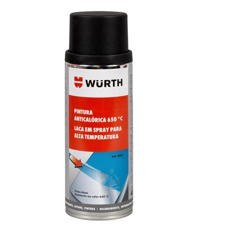 Wurth Spray Anticalorica Negro 400ml