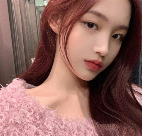 Follow Only Girls For More Korean Hair Color Red Hair Korean