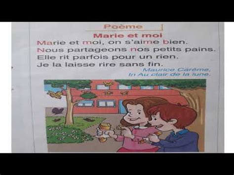 marie et moi poéme l oasis des mots YouTube