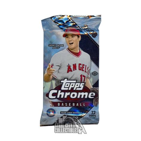 Topps Chrome Baseball Hobby Jumbo Hta Pack Steel City Collectibles