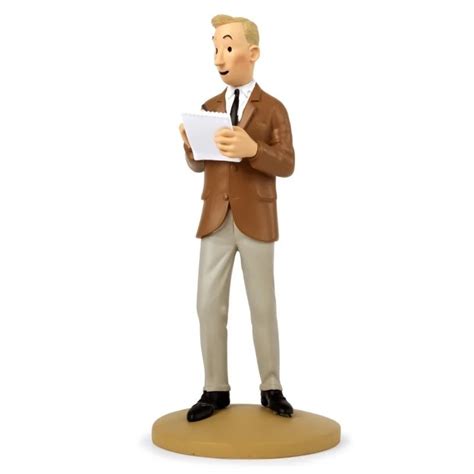 Tintinimaginatio Kuifje Beeldje Herg Reporter Collectura