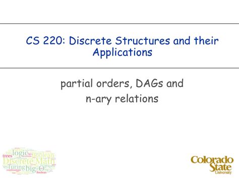 Ppt Cs Discrete Structures And Their Applications Partial