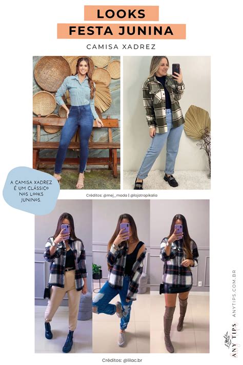 Looks Para Festa Junina Looks Elegantes E Cheios De Estilo