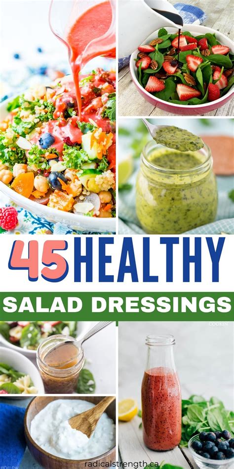 45 Healthy Homemade Salad Dressing Recipes Radical Strength