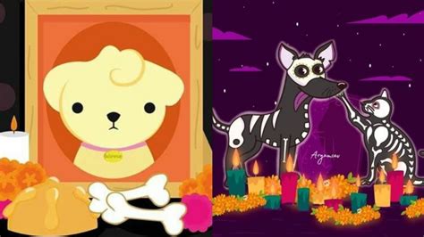 Altar del Día de Muertos para mascotas Qué debe llevar la ofrenda