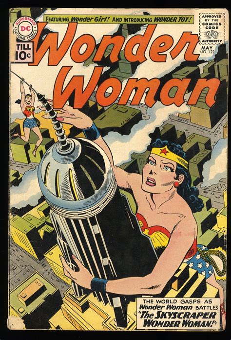 Wonder Woman 122 GD 2 5 1st Appearance Of Wonder Tot Andru Esposito