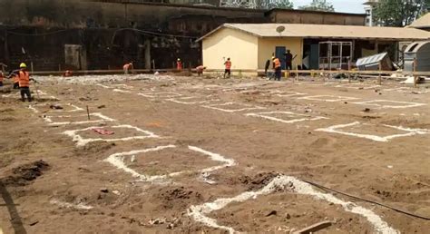 Conakry démarrage des travaux dextension de la maison centrale pour