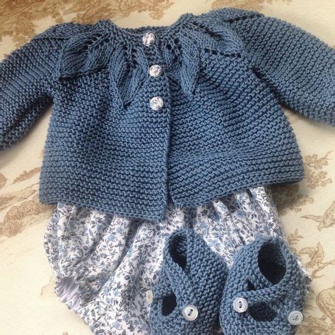 tutoriales depunto dos agujas knit bebé recien nacido newborn