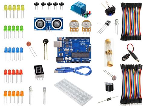 Kit Arduino Uno R B Sico Iniciante Aprendiz Pe As Mss Eletr Nica