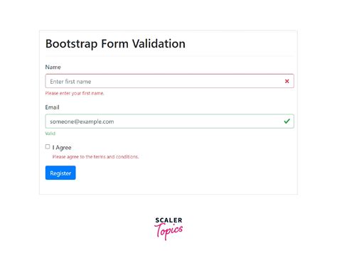 Bootstrap Forms Scaler Topics