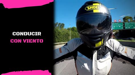 8 Consejos Para CONDUCIR MOTO Con VIENTO FUERTE YouTube