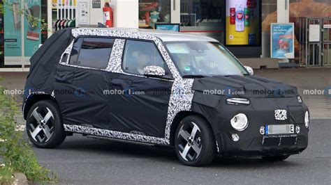 Hyundai Casper Tiny Ev Spied In Europe Hiding Funky