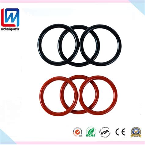 Food Grade Silicone Rubber Oring Customize Rubber Gasket Seal Ring For