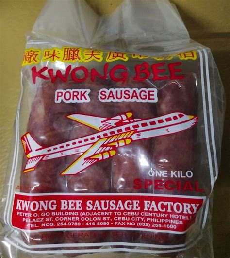 KWONG BEE SPEACIAL PORK SAUSAGE 1KG Lazada PH