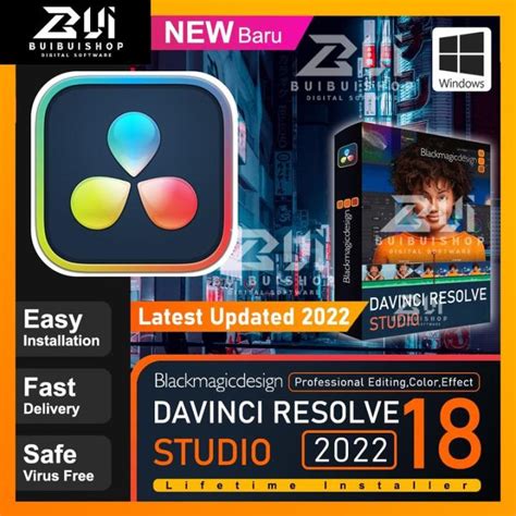 Blackmagic Davinci Resolve Studio Latest Windows Mac Lazada Ph
