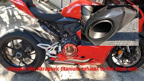Ducati Panigale V2 Akrapovic Titanium Exhaust YouTube