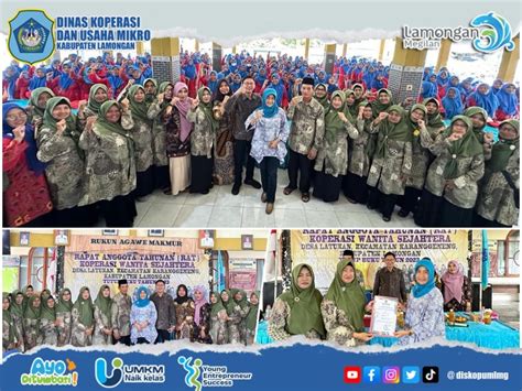 Kepala Dinas Koperasi Dan Usaha Mikro Lamongan Mendorong Kemajuan