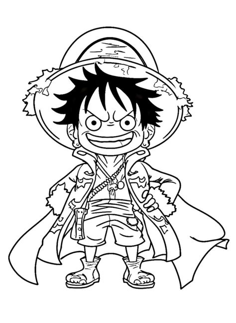 Ausmalbilder Monkey D Ruffy Malvorlagen Zum Ausdrucken
