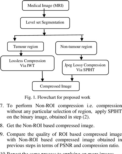 figure 1 from medical image compression based on roi using integer wavelet transform semantic