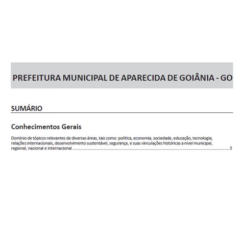 Prefeitura Municipal de Aparecida de Goiânia GO
