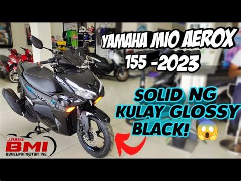 Yamaha Mio Aerox Glossy Black Standard Ver Ang Sarap Sa Mata