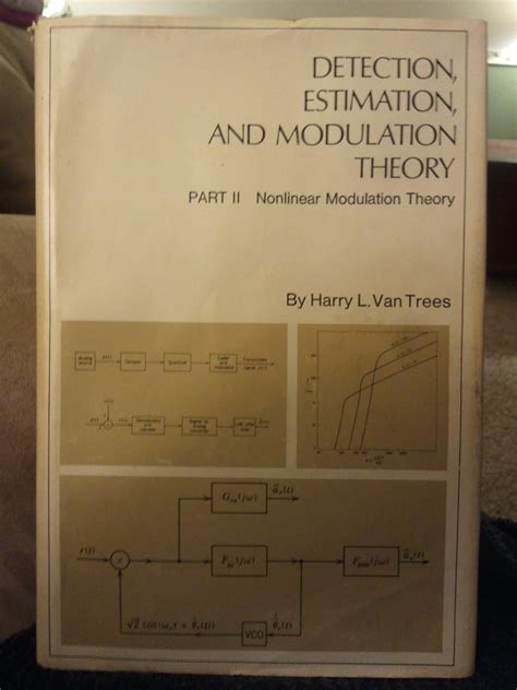 detection estimation and modulation theory part 2 nonlinear modulation theory pt 2 van