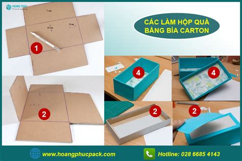 Cách làm hộp quà bằng bìa carton 15 mẫu hộp quà carton đẹp