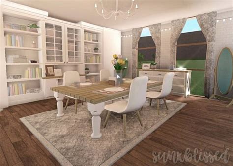 Aesthetic Bloxburg Dining Room Dining Room Home Decor