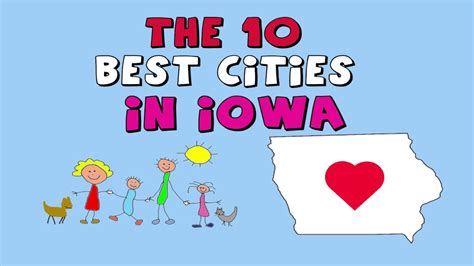 The Best Cities To Live In Iowa Youtube