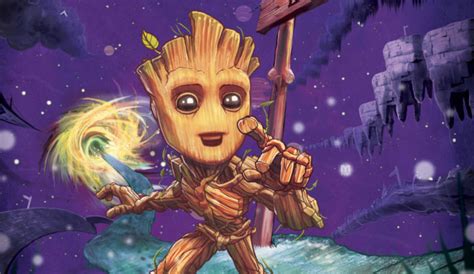 Marvel anuncia nova série em quadrinhos estrelando Groot