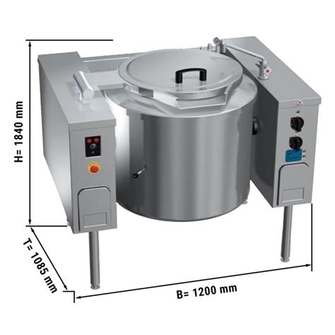 Elektro Kippkochkessel 18 kW Indirekte Beheizung Gastrogeräte24