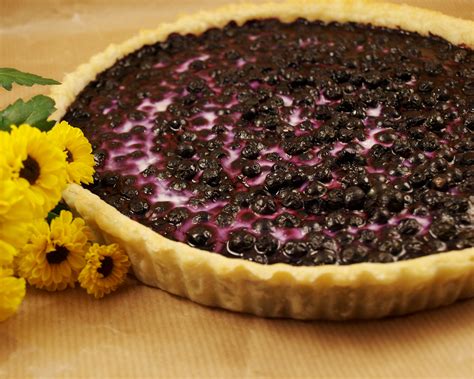Tarte aux myrtilles et pâte brisée maison Mangez Moi fr