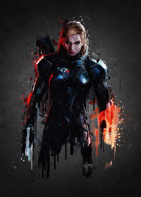 Commander Shepard Mass Effect 3 HD Phone Wallpaper Peakpx
