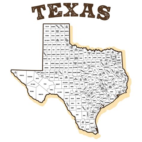 Best Printable Map Of Texas State Pdf For Free At Printablee Porn
